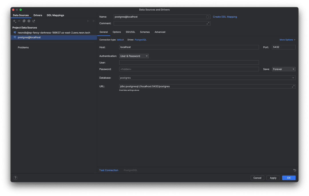 Use Postgres Connect Urls For Db Connections