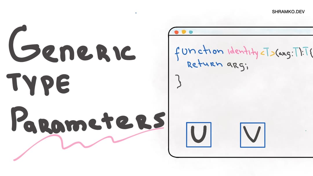 What Is A Generic Type Parameter T In Typescript