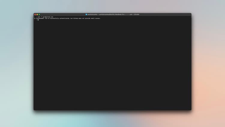 How to add SSH keys to your GitHub account
